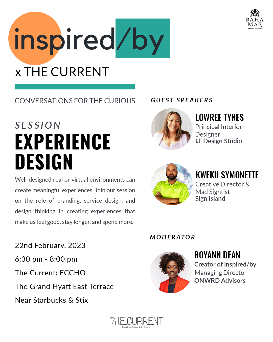 inspired/by x The Current: Experience Design – The Current Gallery at ...